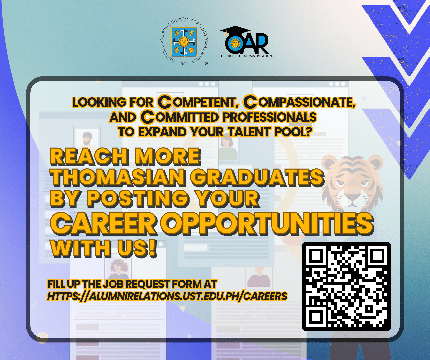 UST OAR - Article - Post your Career Opportunities with us!